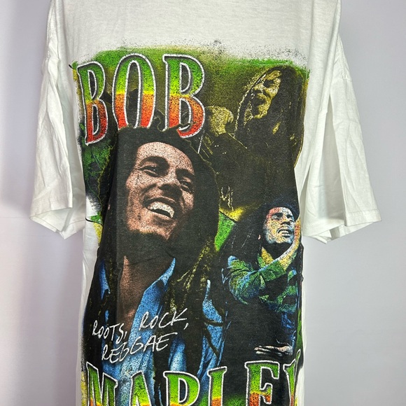 Zion Rootswear | Shirts | Bob Marley Graphic Mens Tshirt White Nwot ...